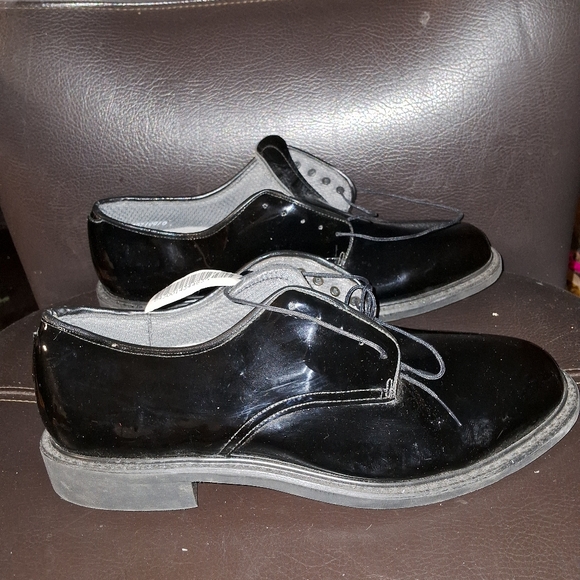 Shoes | Vibram Military Capps Airlite High Gloss Black Dress Uniform ...